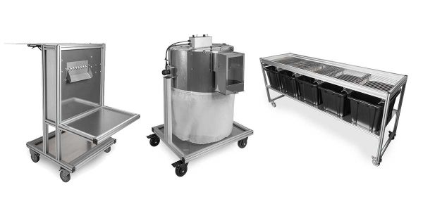 Bud Bucking, Trimming & Sorting Machines | EZ Trim Harvesting